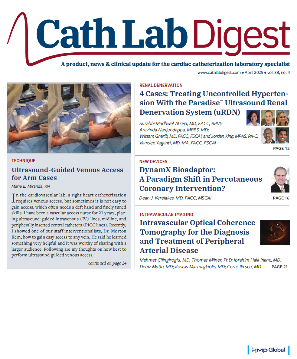 Volume 33 - Issue 4 - April 2025 | Cath Lab Digest